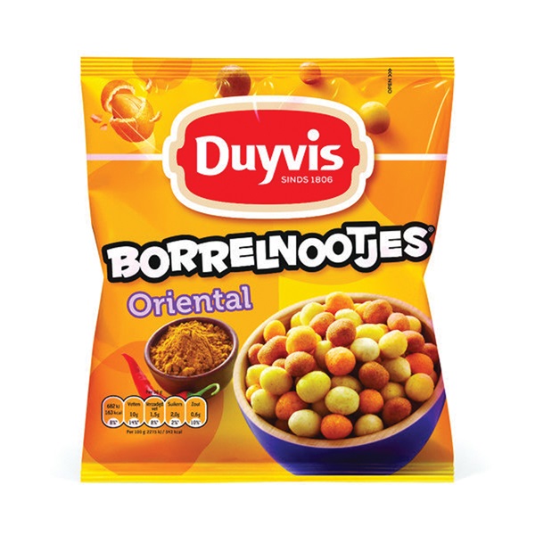 SPAR | Duyvis Borrelnootjes Noten Oriëntal - je vindt het bij SPAR